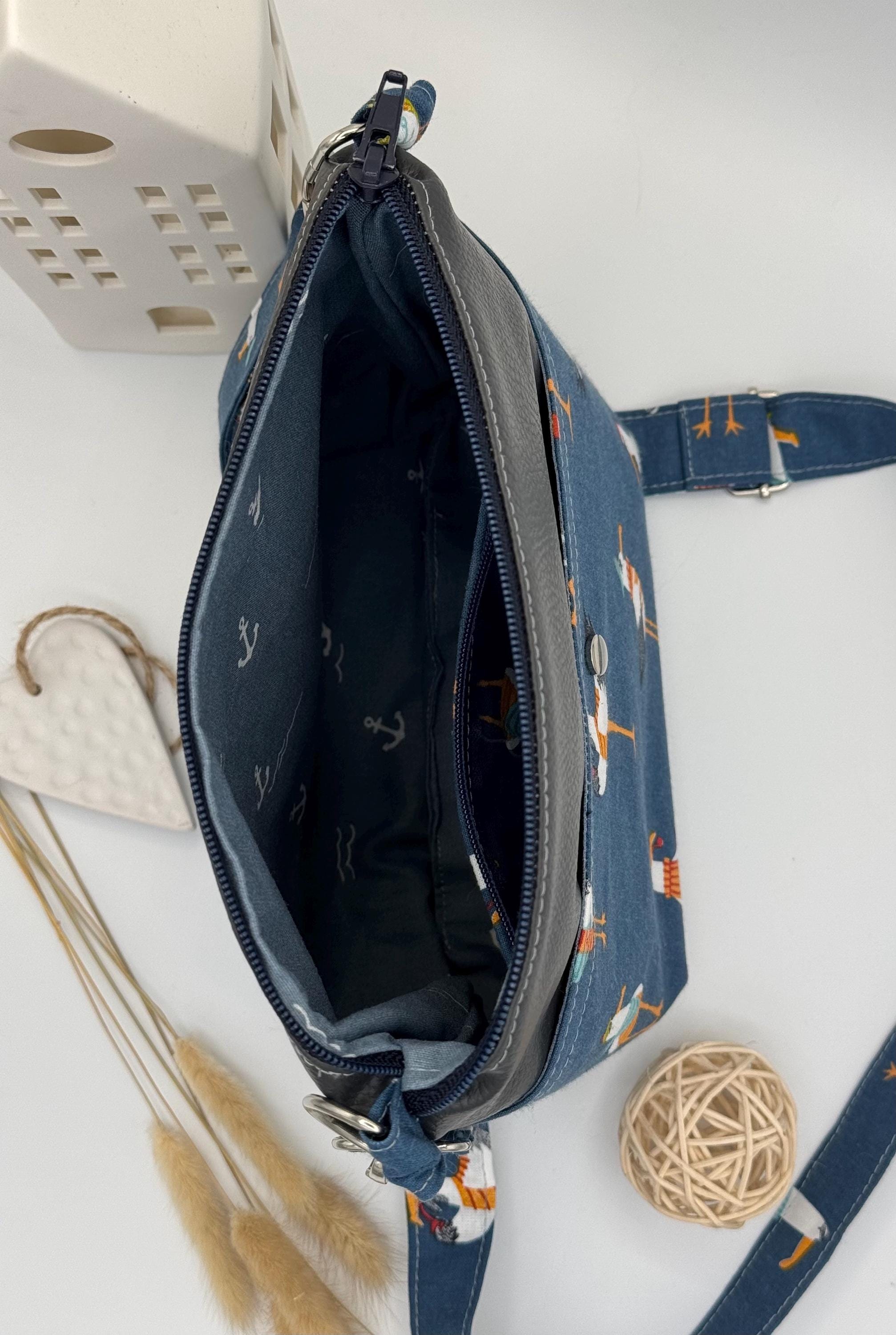 Bag Ladies Seagull Maritime Blue - Etsy