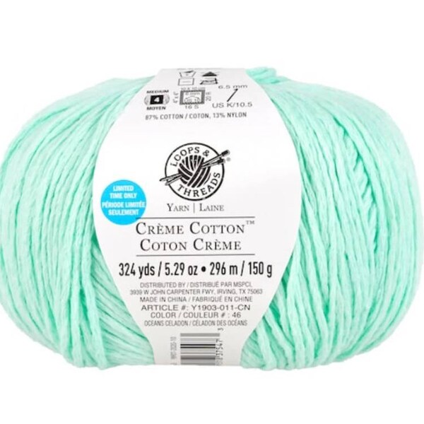 Loops and Threads Cotton Colors Yarn - Etsy