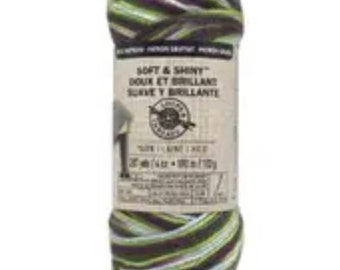 Soft and Shiny Yarn, Color Teenage Dream, 207 Yards, Loops and Threads ...
