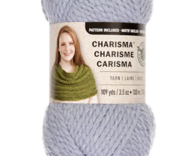 Charisma Yarn, Color - Violet, Light Purple, 109 Yards, Loops and ...
