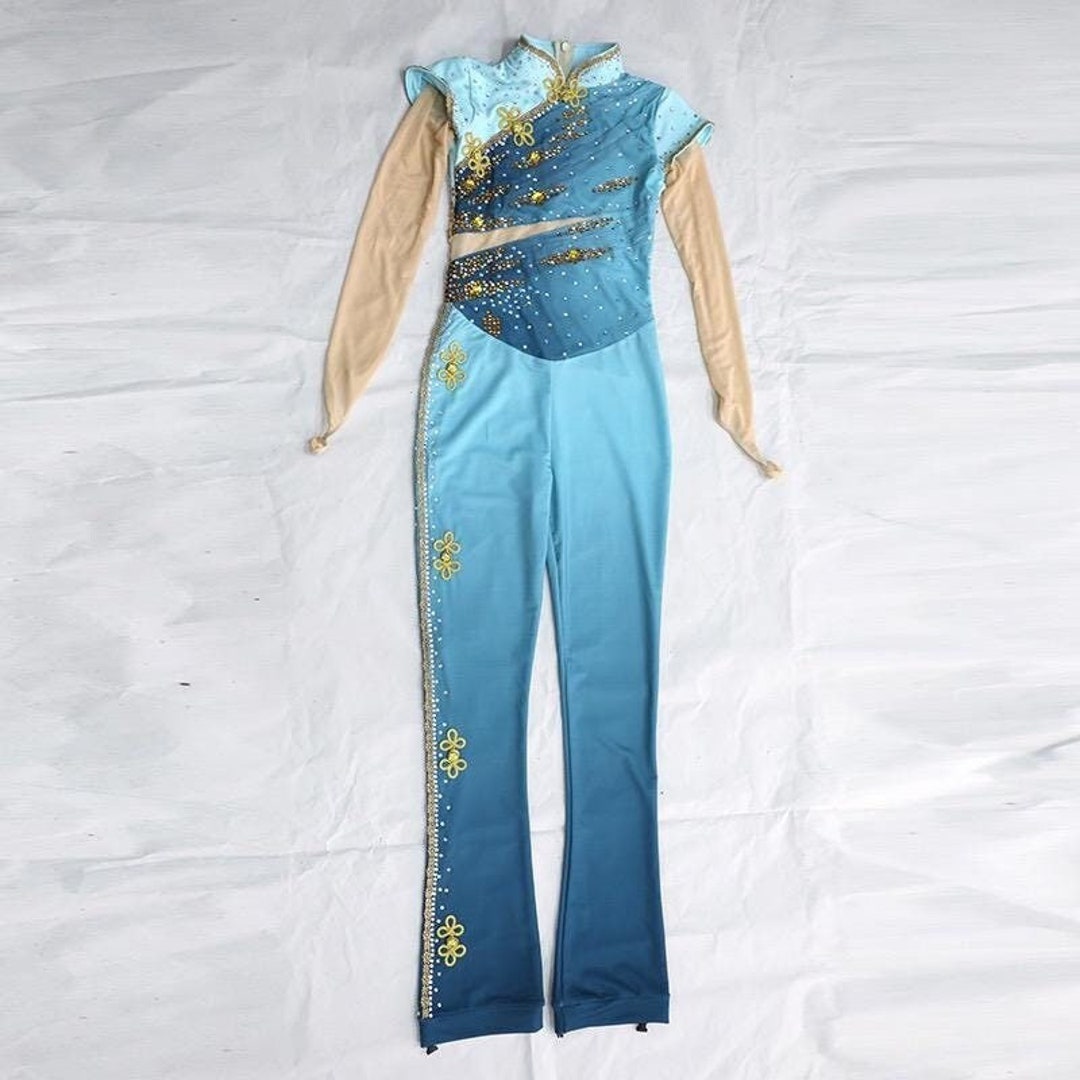 Ice Skating Unitard /bodysuit /catsuit /leotard - Etsy