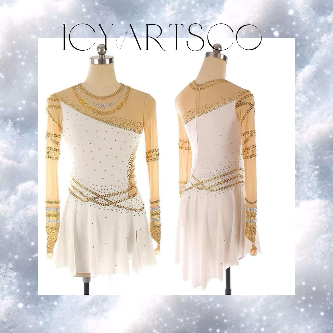 Ice Skating Dress “athena” - Etsy