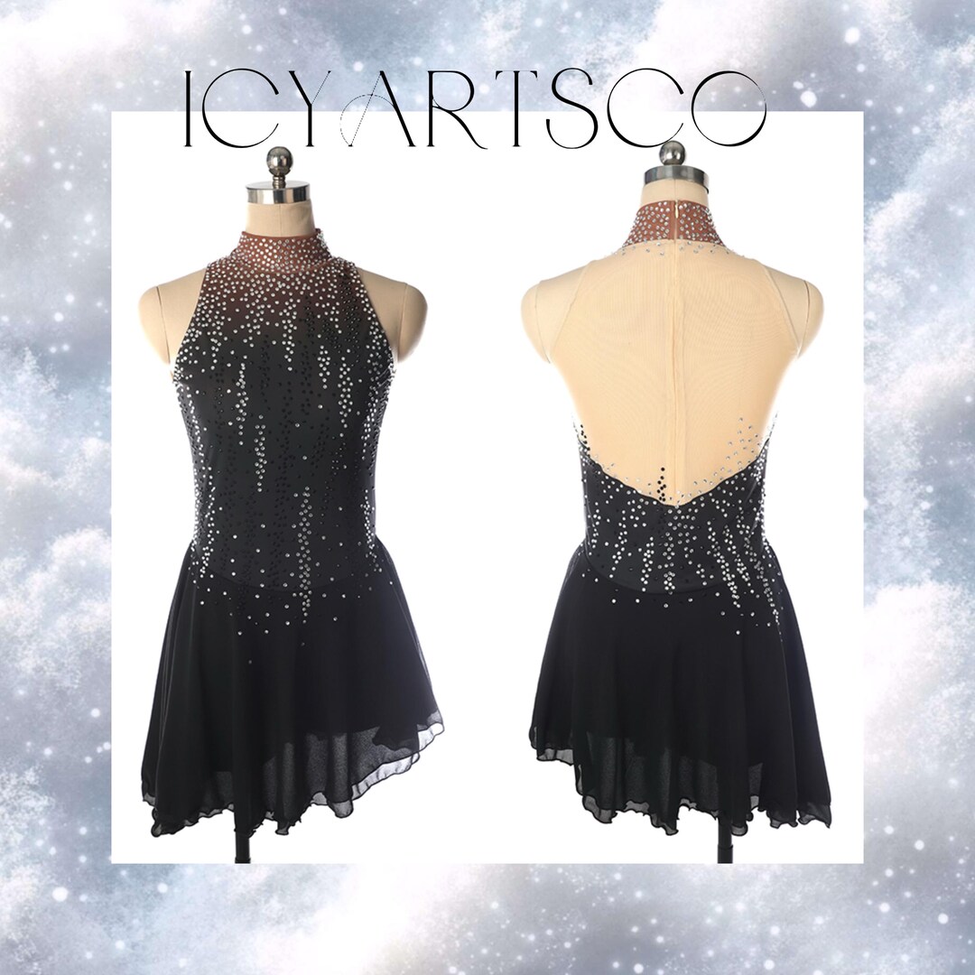 Ice Skating Dress “ice Inspired” - Etsy