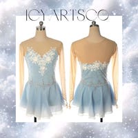 Customizable Figure Skating Dress: Bespoke Ice Dance Competition ...