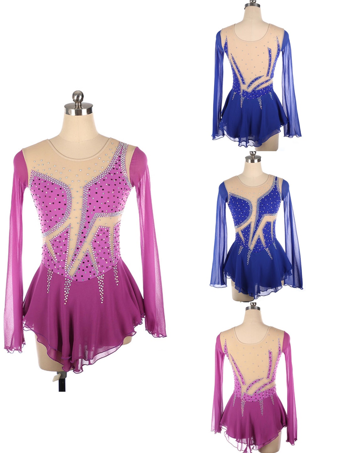 Ice Skating Dress splits - Etsy