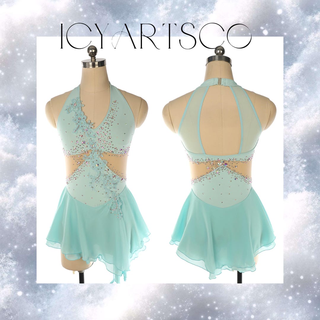 Ice Skating Dress “icy Summer“ - Etsy