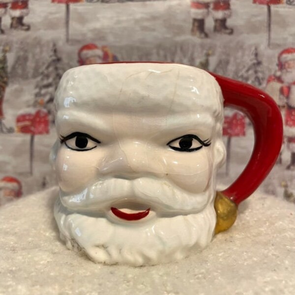 Large Santa Mug - Etsy