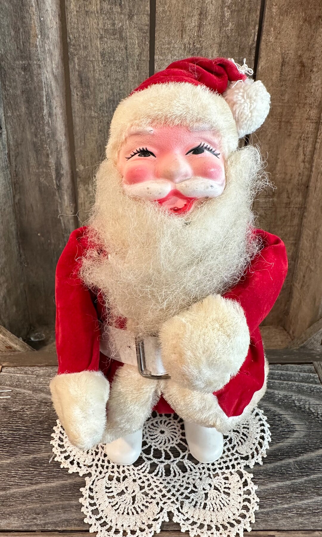 Vintage Rare Harold Gale Santa Doll, 1950's, Vintage Collectible Santa ...