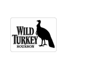 Wild Turkey Whiskey Labels - Etsy