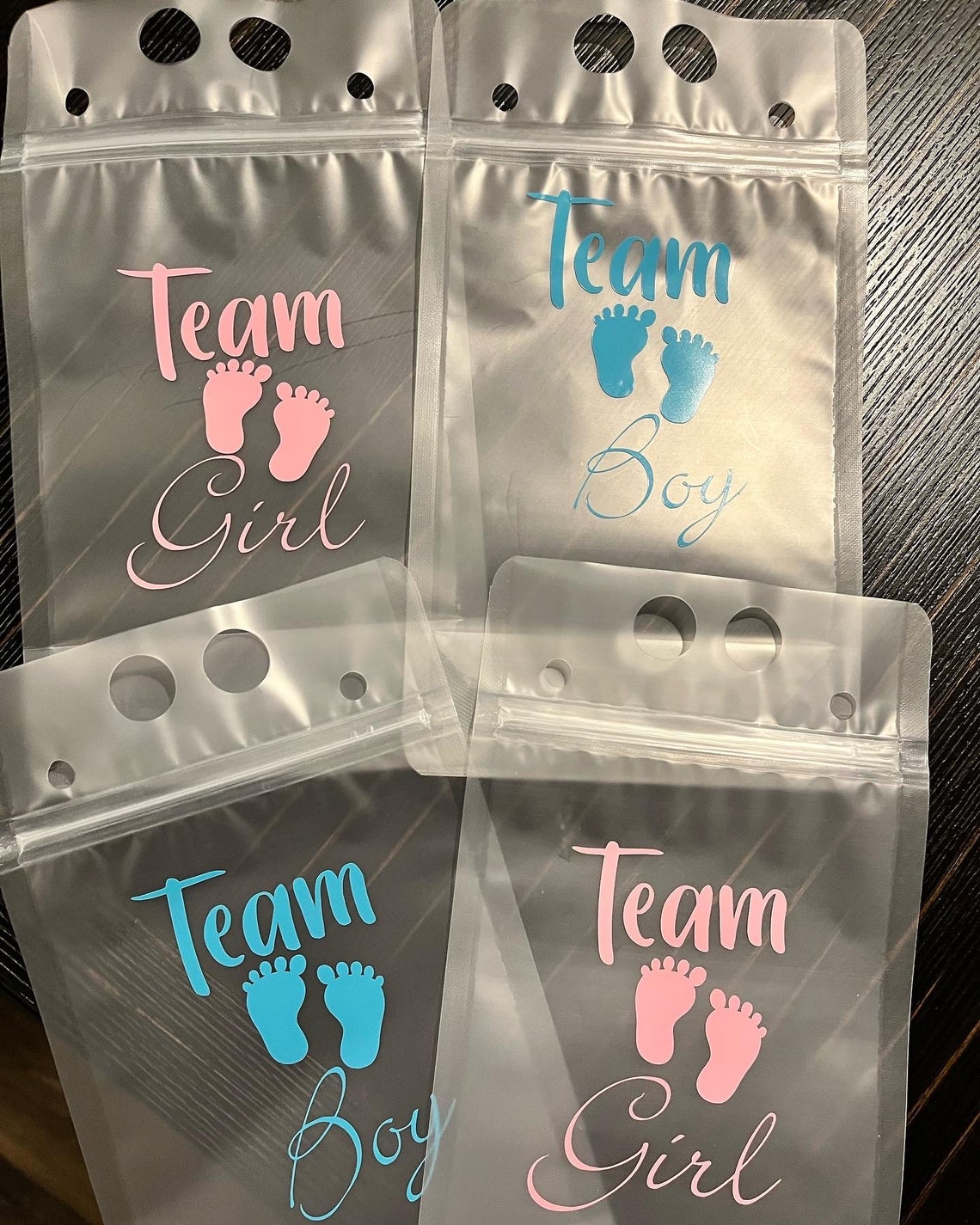 Personalized Drink Pouches Custom Booze Bag Birthday Name Drink Pouches ...