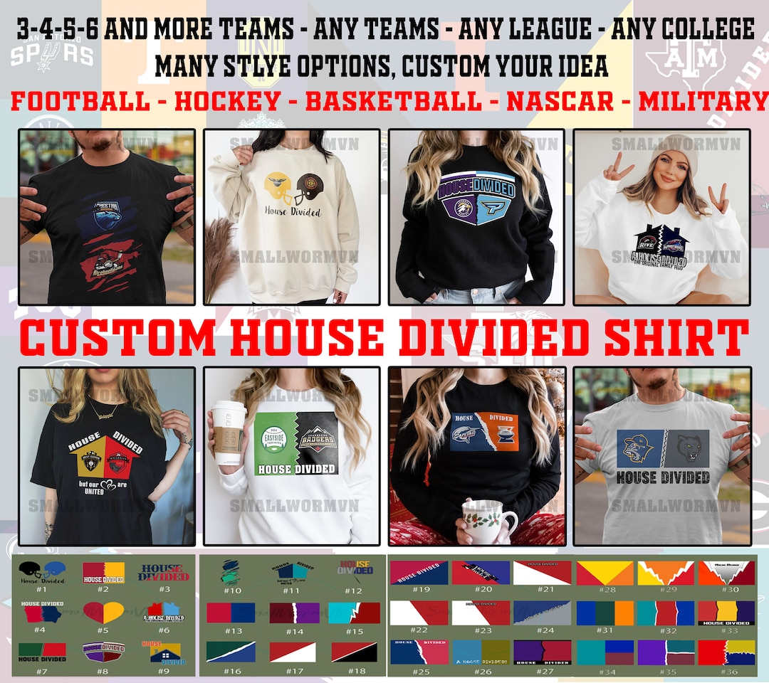 Custom Sport Team Shirt, American Football Logo Shirt, Custom ...