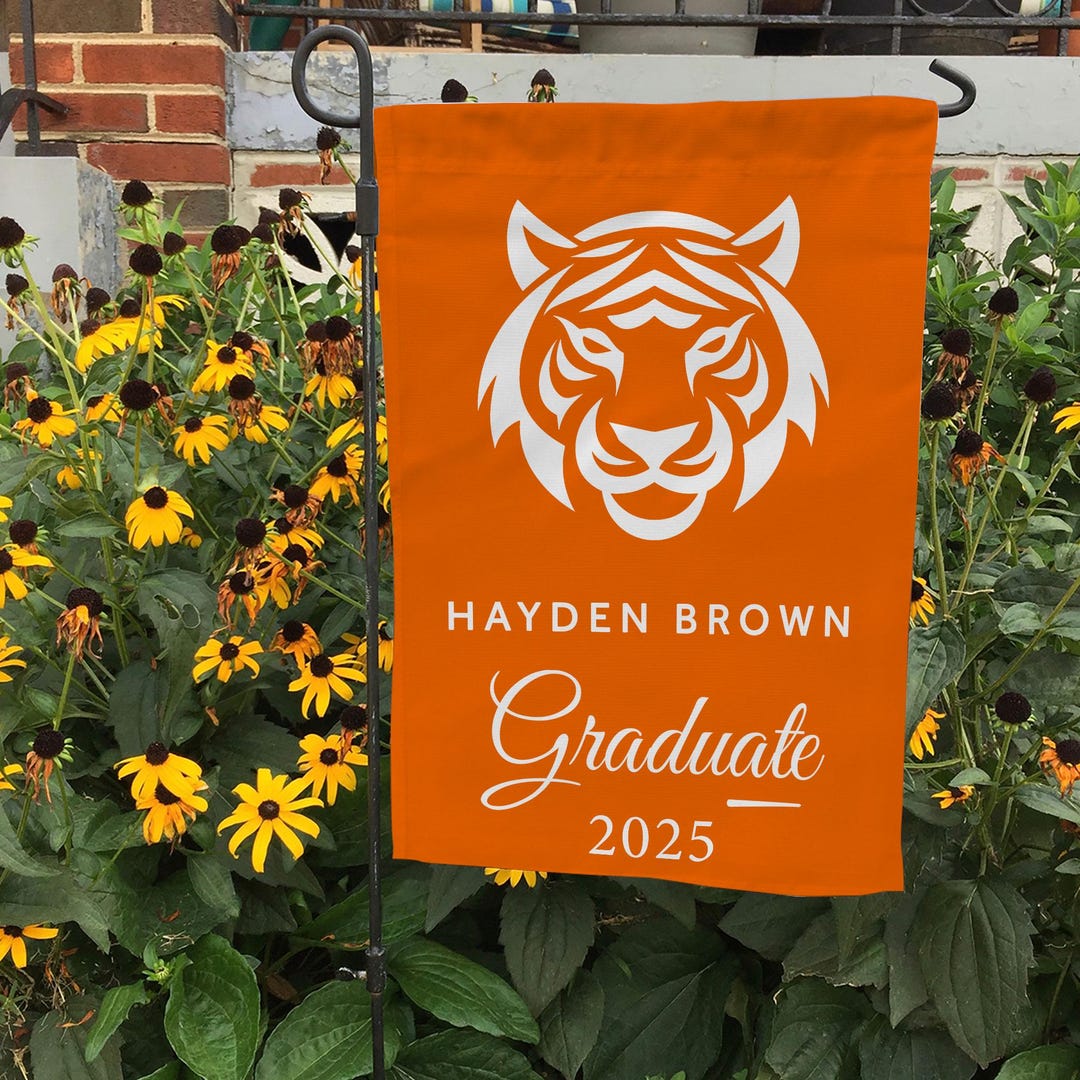 Class of 2025 Graduation Flag, Custom Graduation Flag, Graduation Yard ...