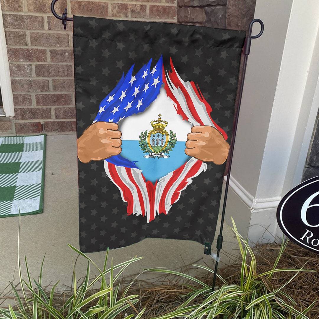 The American Sammarinese Flag, Sammarinese Blood Inside Me, Sammarinese ...