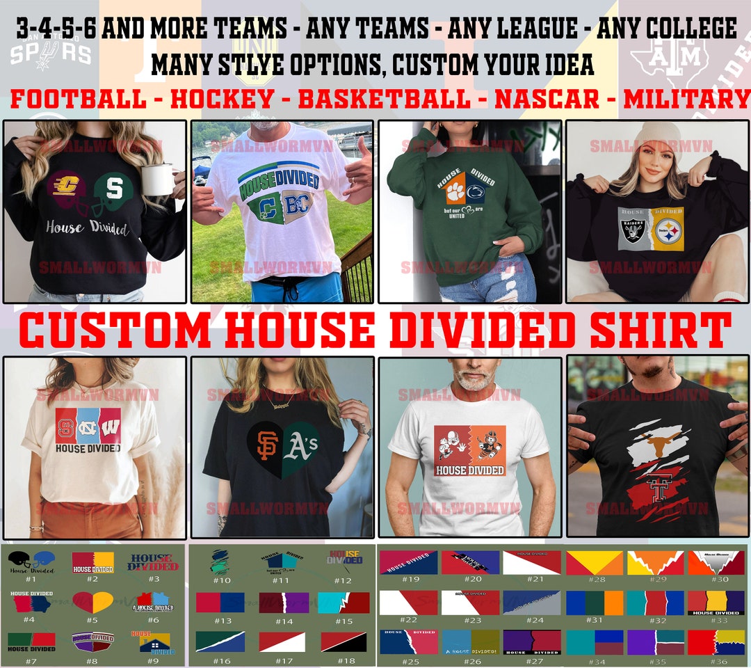 Custom Sport Team Shirt, American Football Logo Shirt, Custom ...