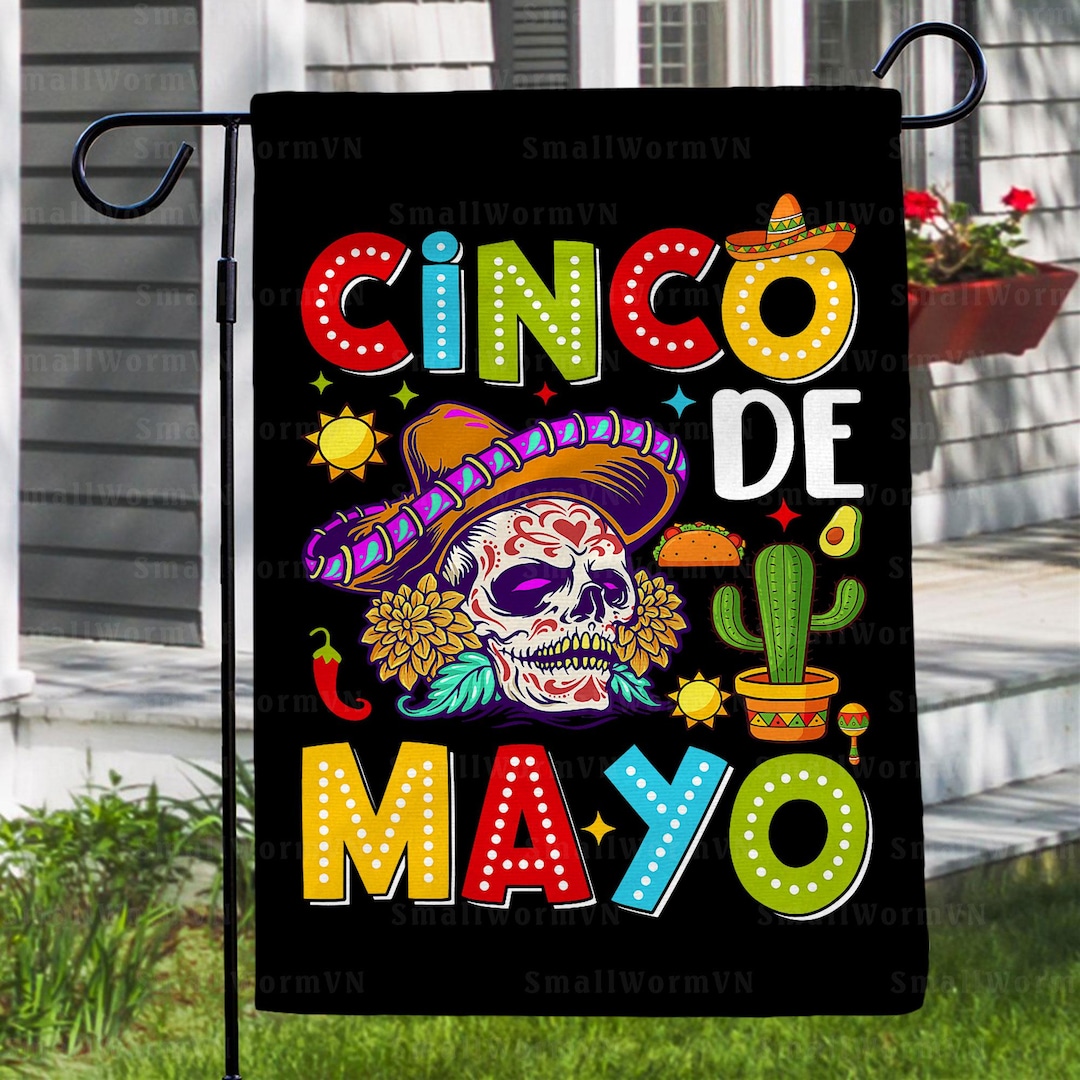 Cinco De Mayo Mexican Fiesta 5th May Flag, El Fiesta Cinco De Mayo ...