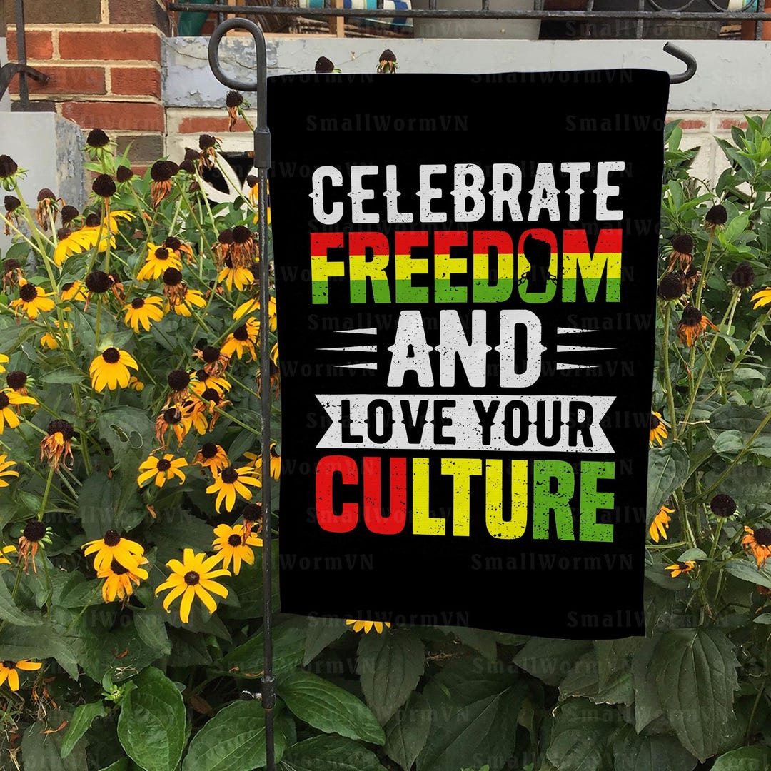 Juneteenth Freedom Day Black History Emancipation Day Flag ...