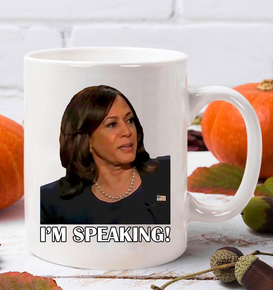 I'M Speaking Kamala Harris Mug, Kamala 2024 Mug, Harris Mug Gift, Madam ...