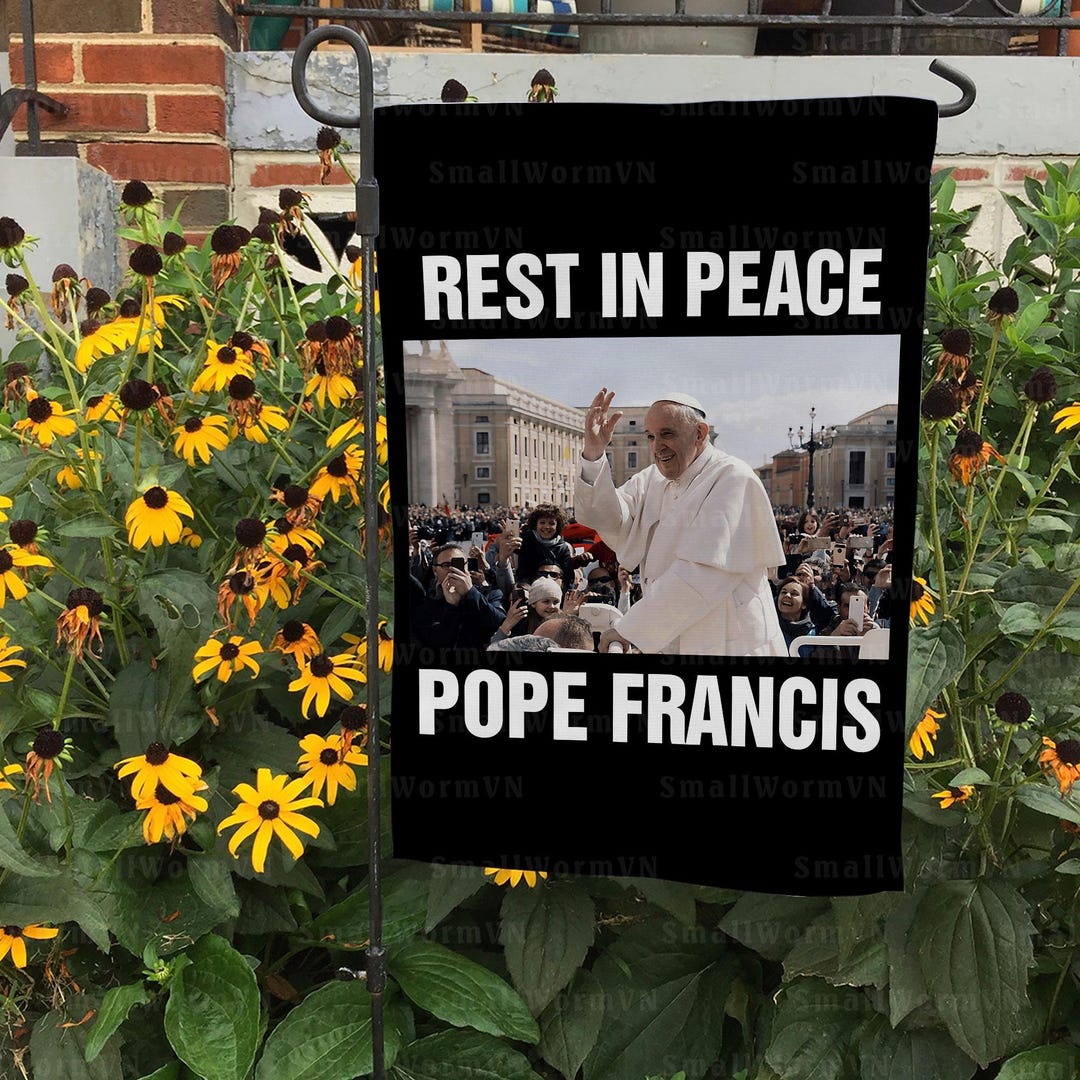 Pray for Francis Pope Francis Christian Flag, Thank You Father Pope ...