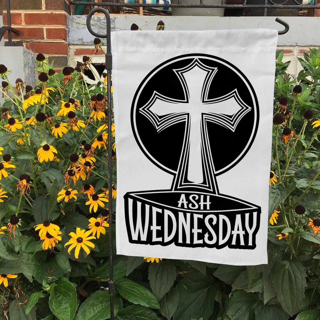 Remember You Are Dust Garden Flag, Ash Wednesday Ashes Yard Decor ...