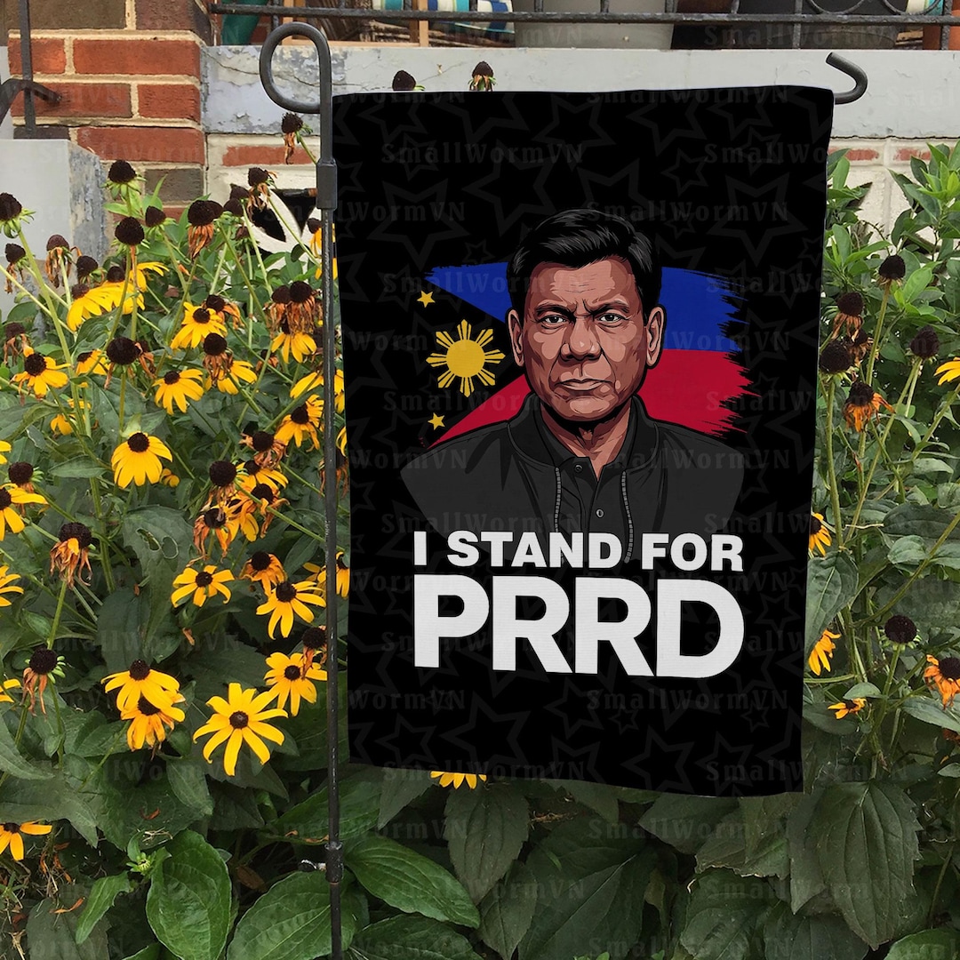 I Stand for Prrd Digong Duterte Philippine Free Du30 Flag, Philippines ...