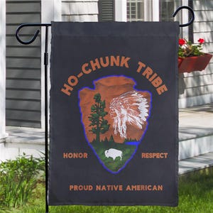 Ho-chunk Tribe Native American Indian Pride Respect Honor Flag ...