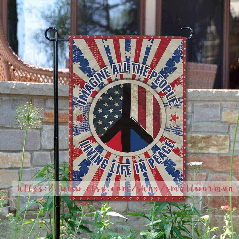 Peace Sign Yard Art - Etsy