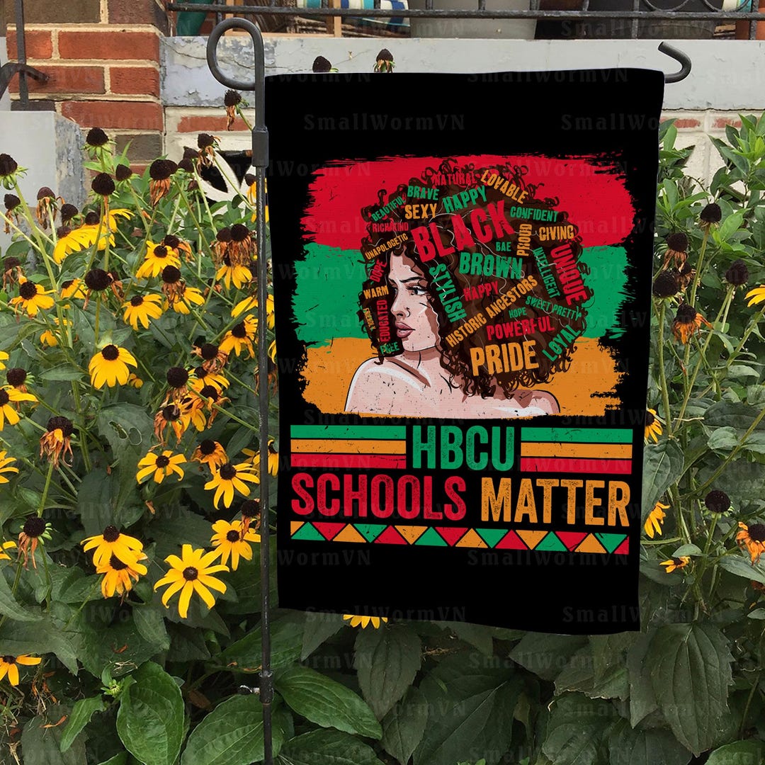 Hbcu Schools Matter Historical Black College Alumni Flag, Equality ...