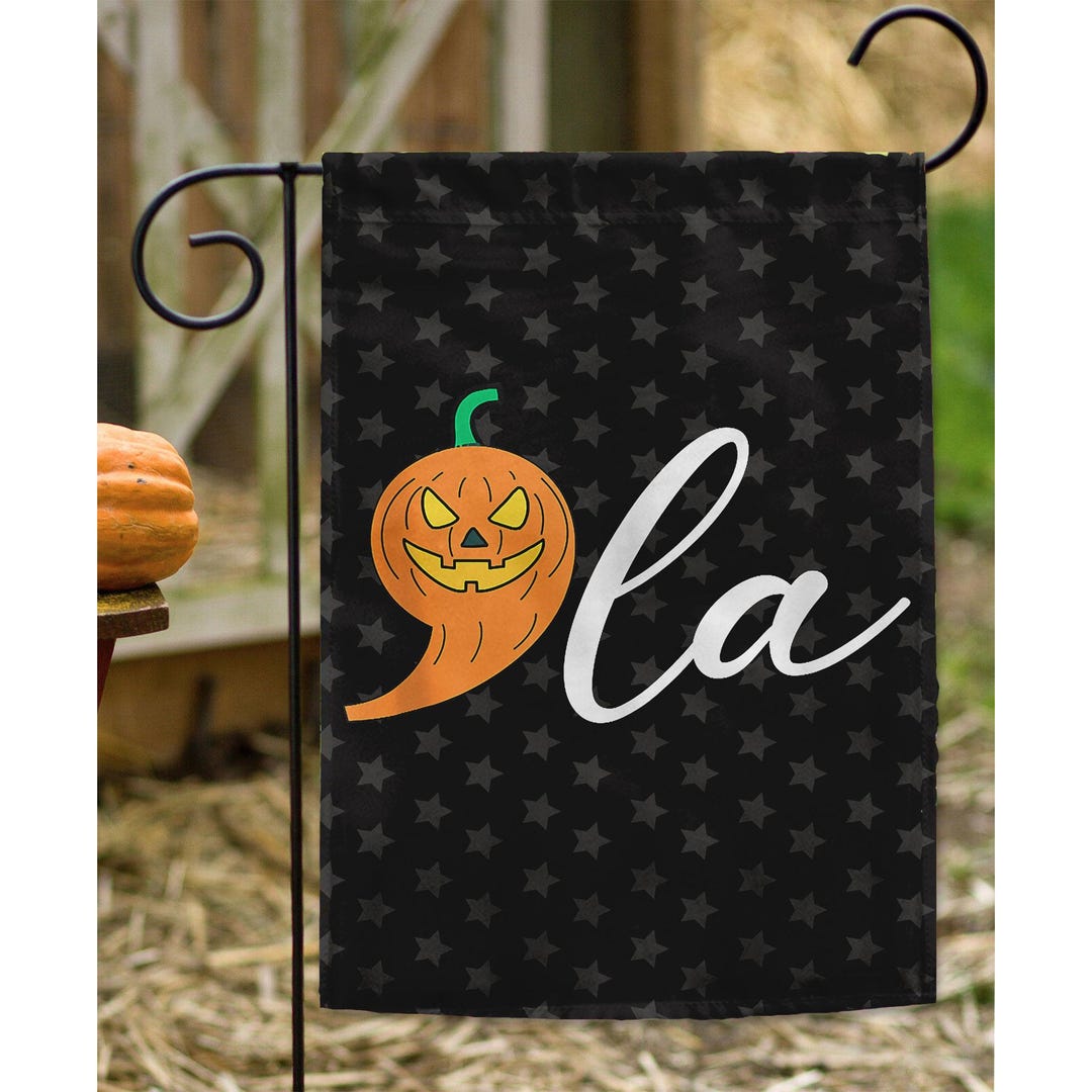 Comma La Pumpkin Kamala Harris Costume Halloween 2024 Flag, Halloween ...