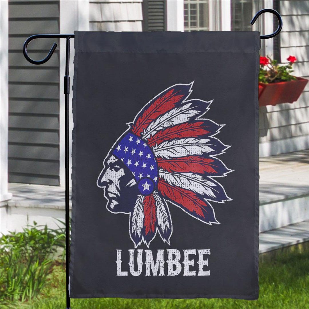 Lumbee Native American Flag, Pride Headdress Flag, I'M Proud of Native ...
