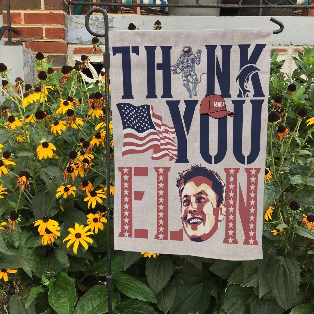 Thank You Elon Flag, Congratulations Elon Flag, Welcome Home Astronauts ...