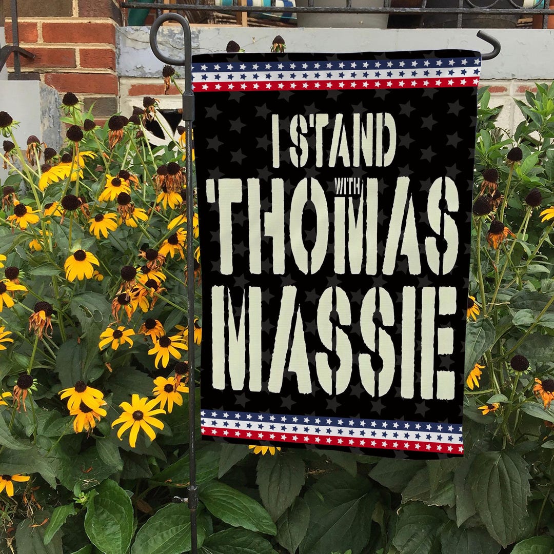 I Stand With Thomas Massie Flag, I Stand With Ukraine Flag, Support ...