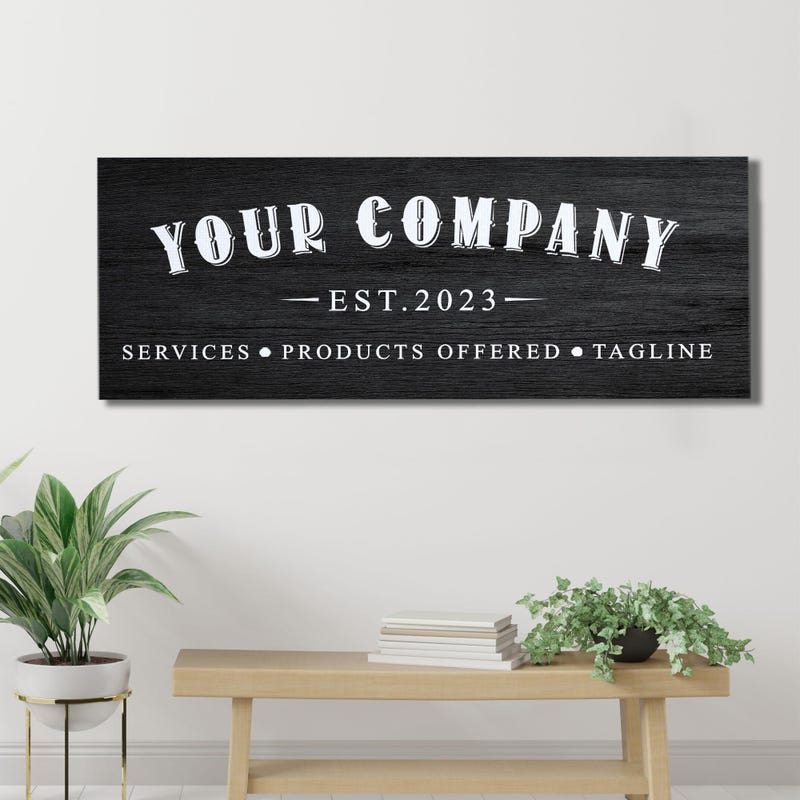 Indoor Business Sign - Etsy