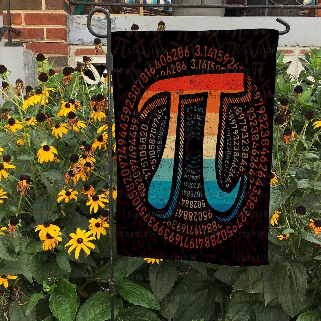 Math is Simple as Pi Math Flag, Happy Pi Day Lover Flag, Celebrate Pi ...