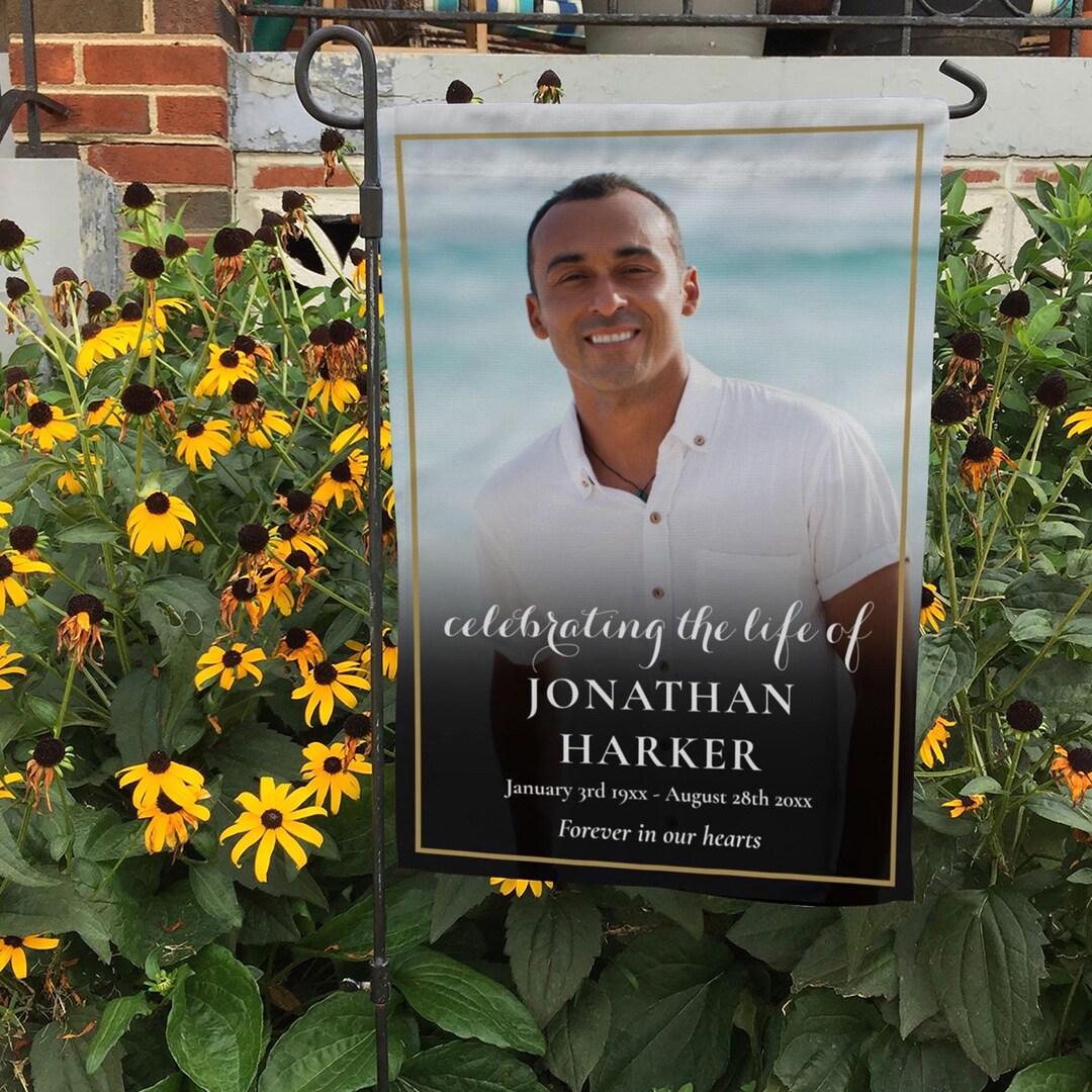 Celebrating the Life Flag, in Loving Memory Flag, Rest in Peace Flag ...