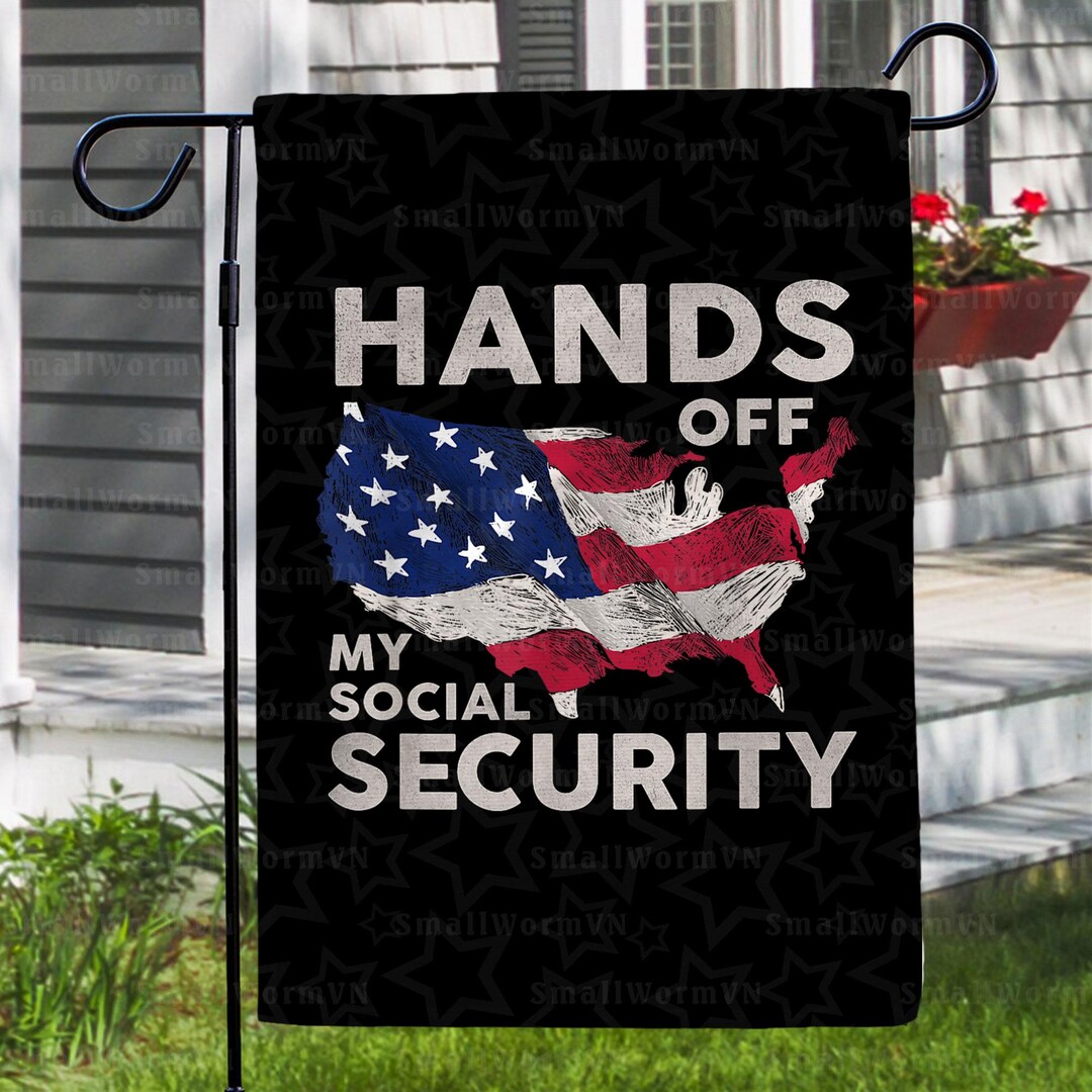Hands off My Social Security Flag, Protect Our Freedom to Vote Flag ...