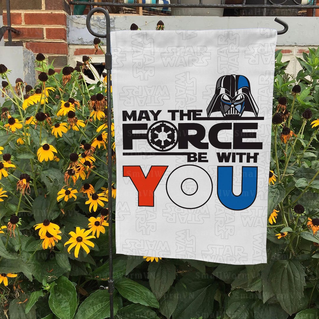 Star Wars Darth Vader May the Force Be With You Flag, Star Wars Day May ...