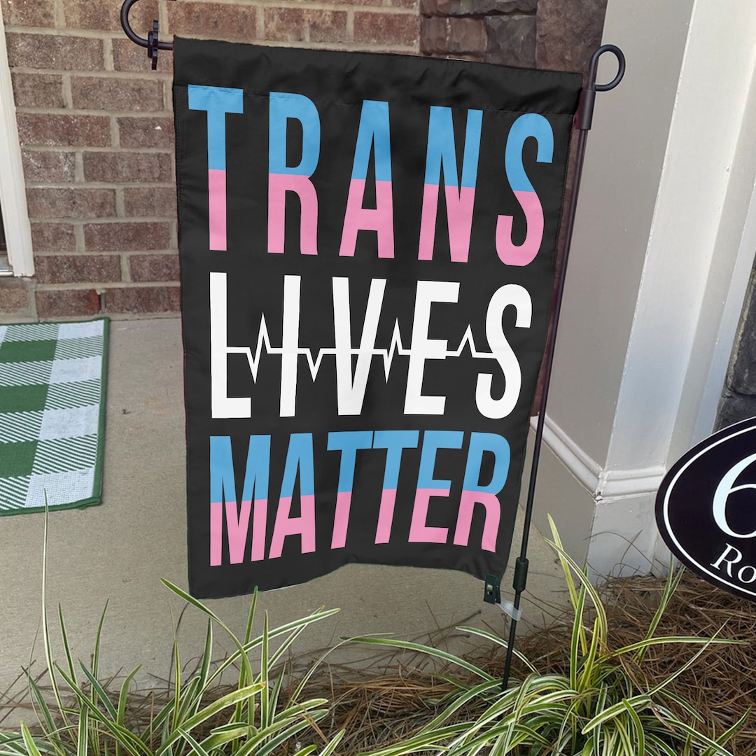 Trans Lives Matter Flag (2), Progress Pride Flag, LGBT Gay Lesbian ...
