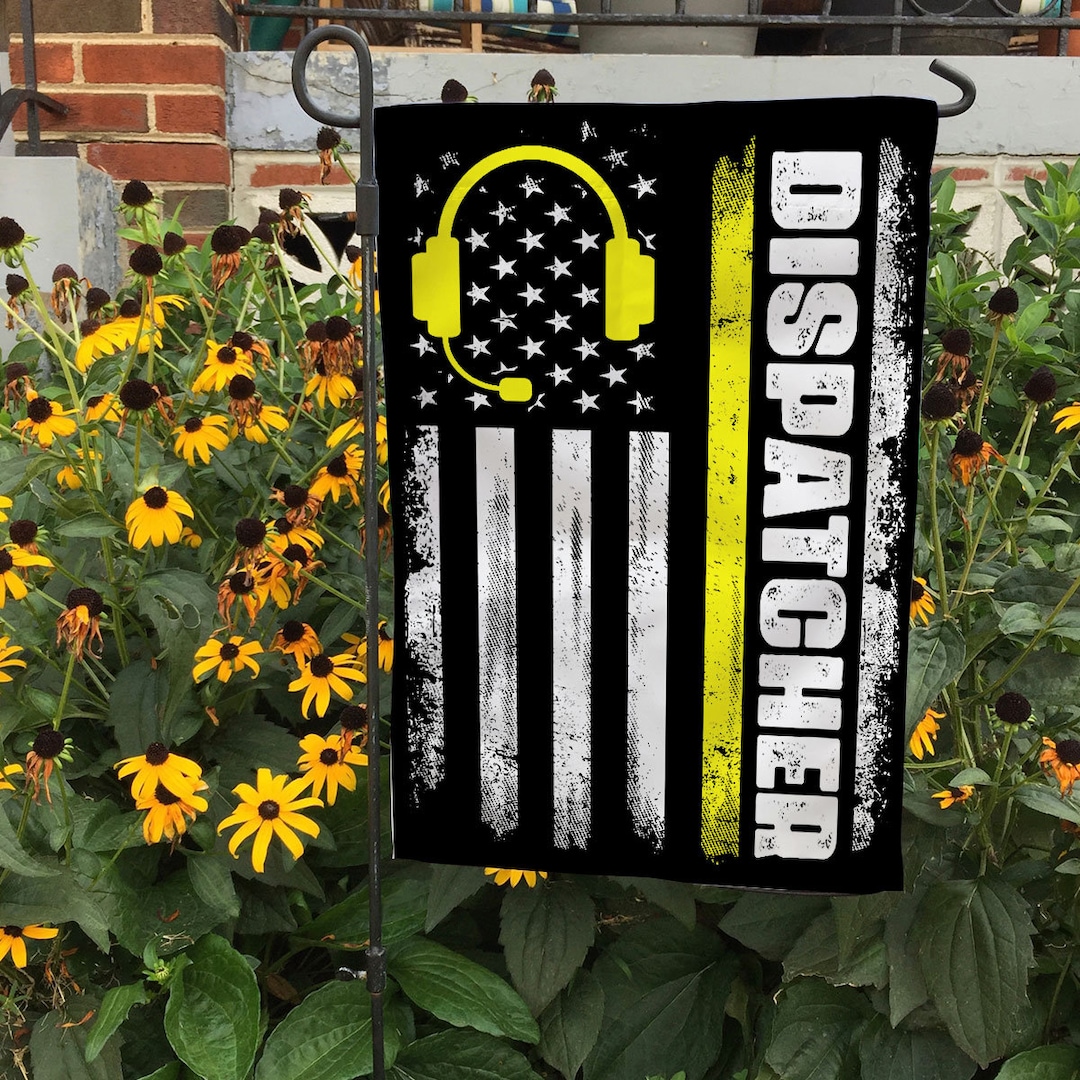 Dispatcher Flag, Dispatch Responder Flag, First Responders Flag, 911 ...