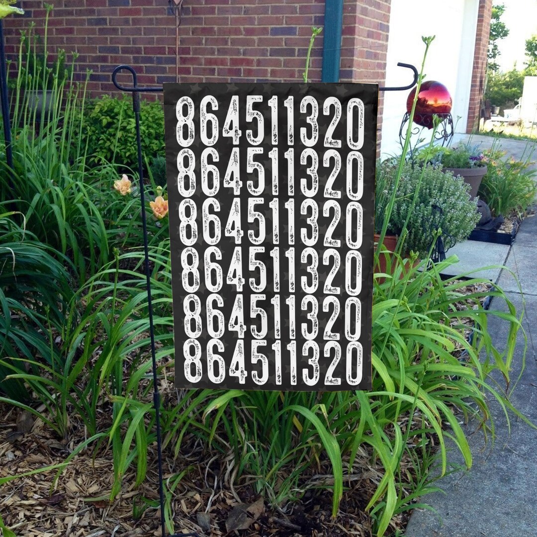 864511320 Anti Trump Flag, 8645 Trump Garden Flag, 2024 Election Flag ...