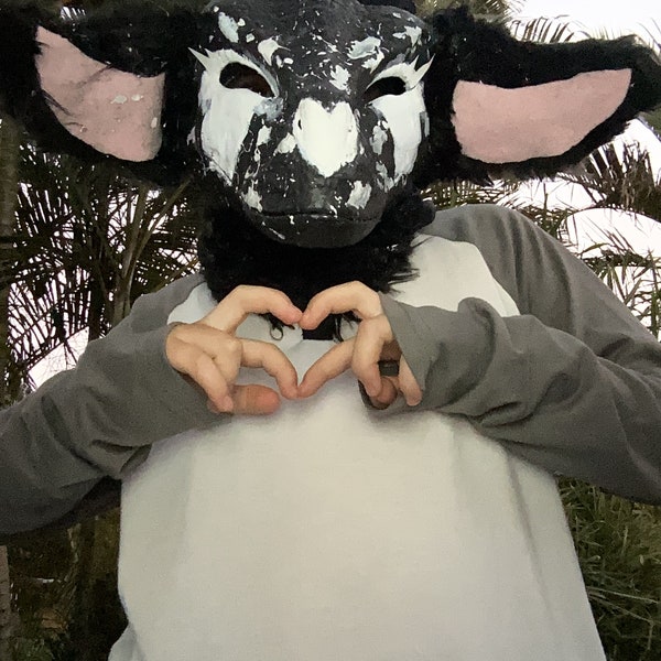Furry Mask - Etsy
