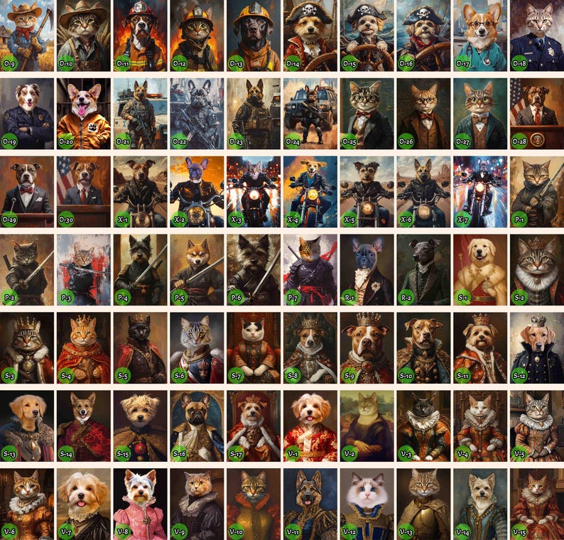 Custom Military Dog Portrait: Modern Army Pet Oil Painting (digital ...