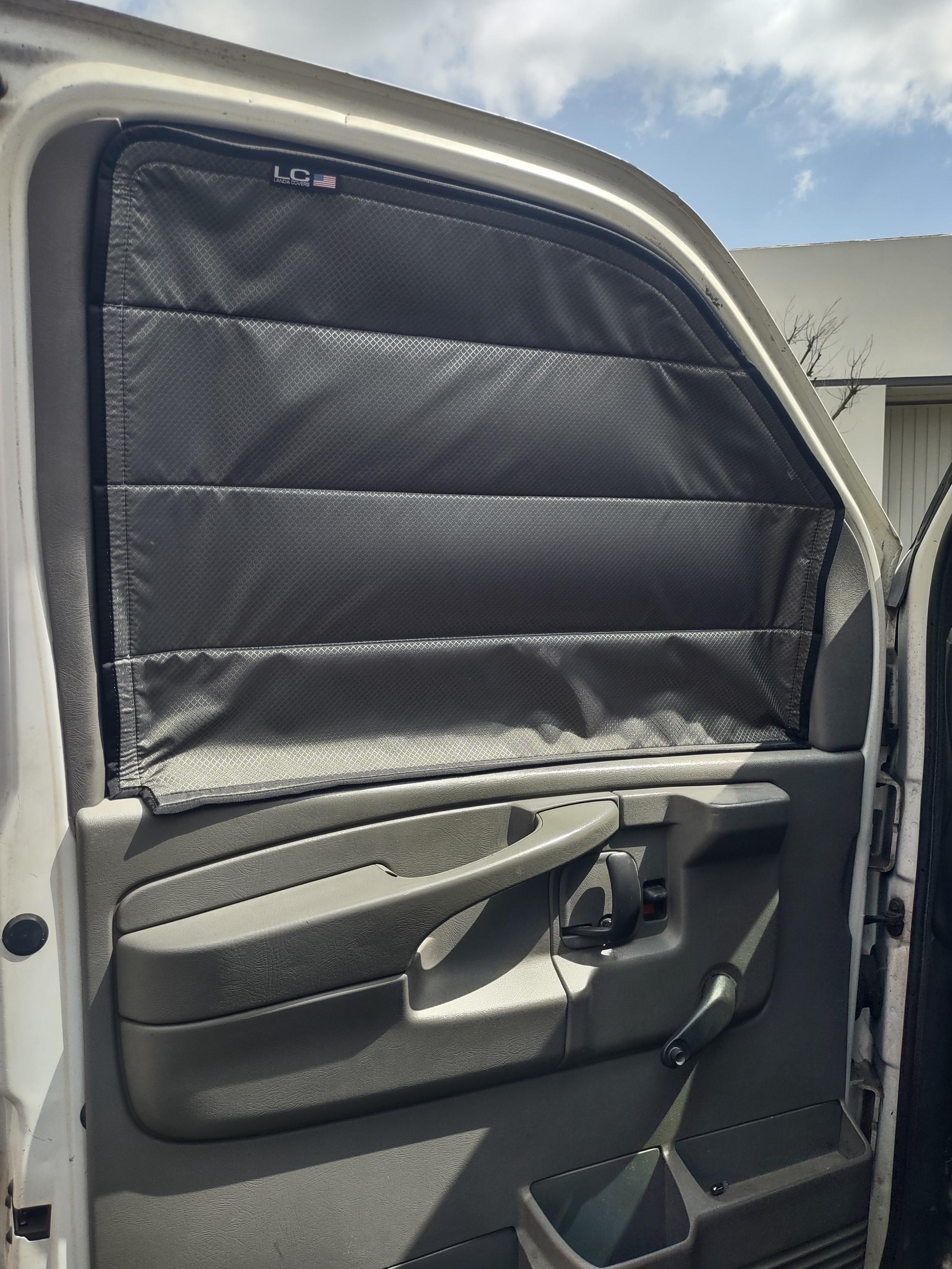 1996-2022 Chevy Express / GMC Savana Front Doors Insulated Window ...