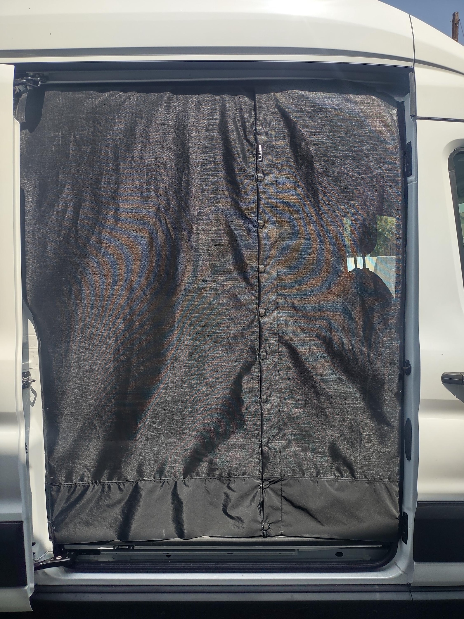 2014-2024 Ford Transit Sliding Door Bug Net Magnetic Cover, 250, 350 ...