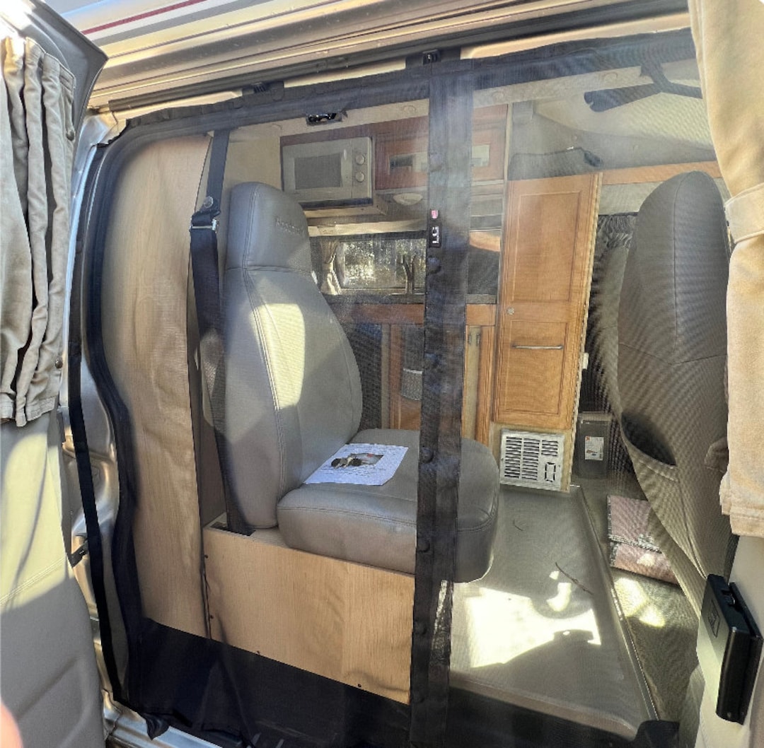 2003-2022 Chevy Express, Roadtrek Barn Style Doors, Side Doors Bug Net ...