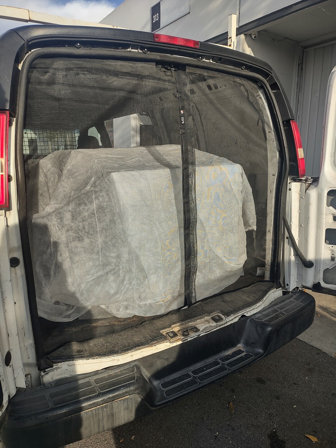 2003-2019 GMC Savana Van Rear Doors Magnetic Bug Net Screen Cover. 1500 ...