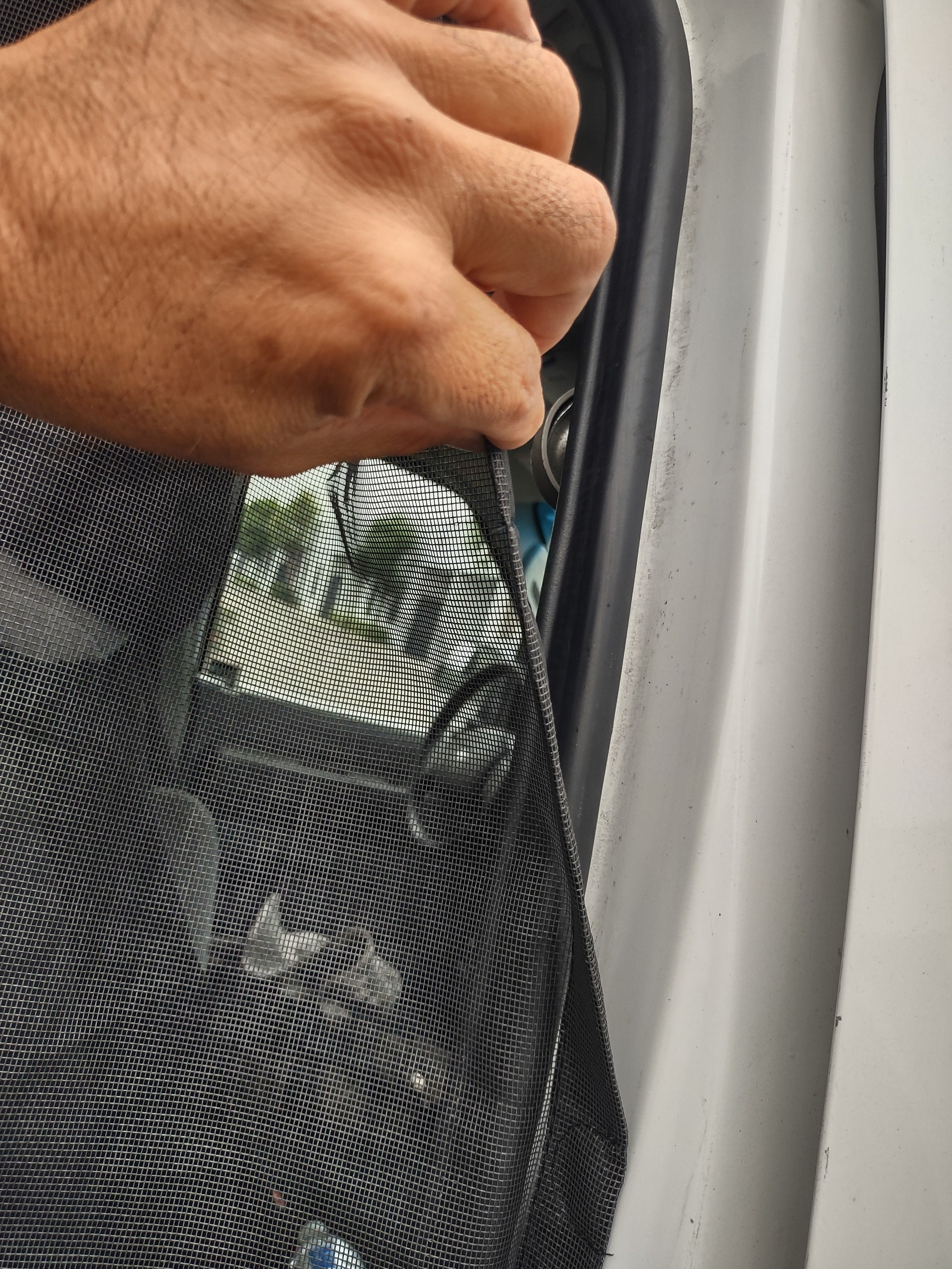 Ford Transit Van Sliding Door Bug Net, Magnetic Screen Cover - Etsy