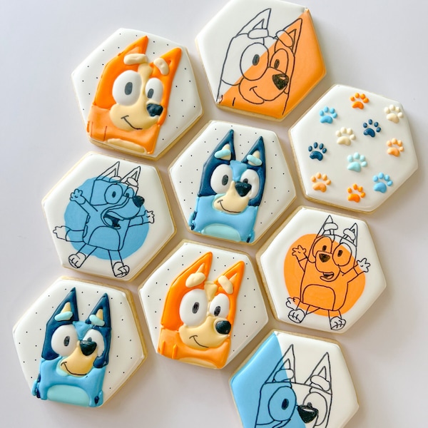 Dog Sugar Cookies - Etsy