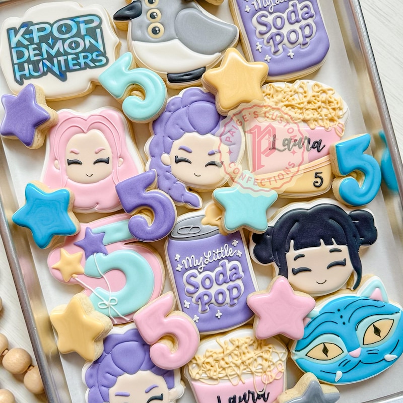 Kpop Demon Hunters Cookies - Etsy