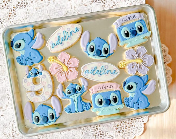 Lilo and Stitch Sugar Cookies 2dz - Etsy