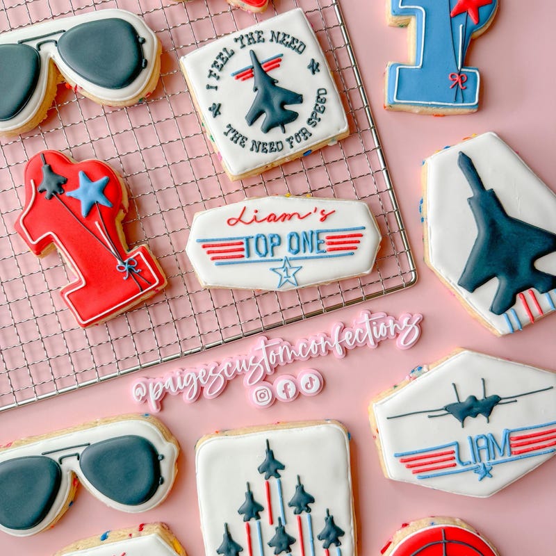Airplane Sugar Cookies - Etsy